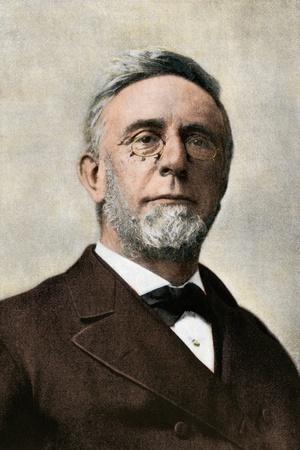 'Portrait of Henry Oscar Houghton (1823-1895), American Printer and ...