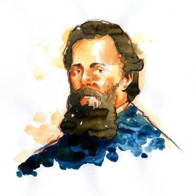 'Portrait of Herman Melville (1819-1891) Essayist Novelist and American ...