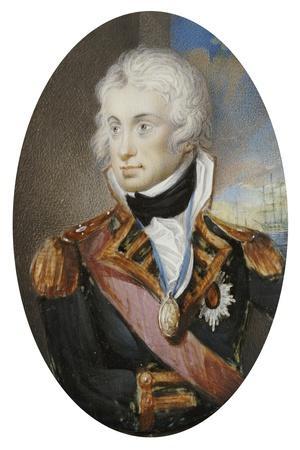 Portrait of Horatio Nelson, English School, circa 1798 Giclee Print ...