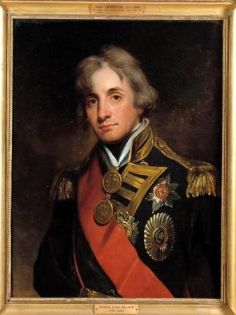 'Portrait of Horatio Viscount Nelson Duke of Bronte (1758-1805) vice ...