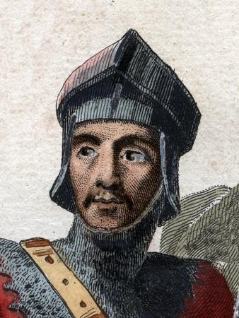 'Portrait of Hugues Ier Capet (c941-996), King of France' Giclee Print ...