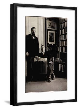 'Portrait of Igor Stravinsky and Claude Debussy at the Time of the ...