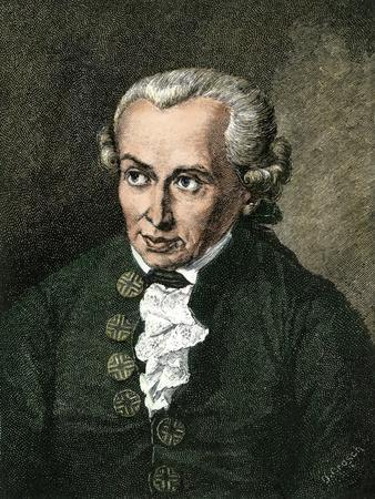 'Portrait of Immanuel Kant' Giclee Print | AllPosters.com