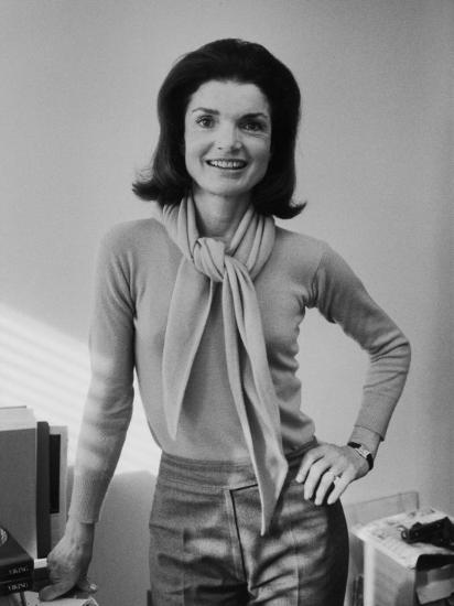 Portrait Of Jacqueline Bouvier Kennedy Onassis Premium Photographic