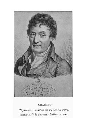 'Portrait of Jacques Charles' Giclee Print | AllPosters.com