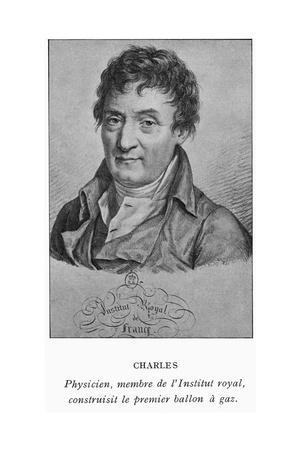 'Portrait of Jacques Charles' Giclee Print | AllPosters.com