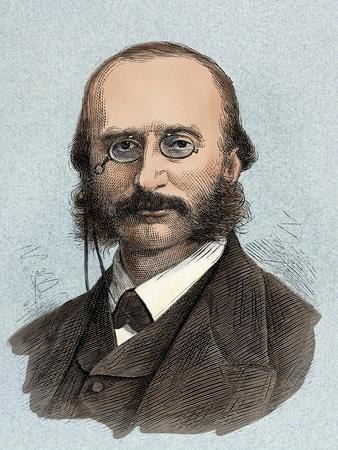 'Portrait of Jacques Offenbach (1819-1880) German Composer (1881). 19Th ...