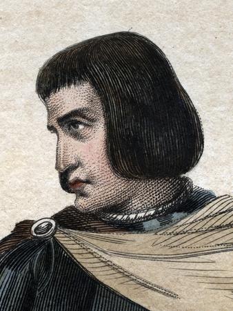 'Portrait of Jean Juvenal (Jouvenel) des Ursins (1360-1431), French ...