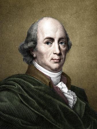 'Portrait of Johann Gottfried Herder (1744-1803) German philosopher and ...