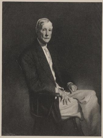 'Portrait of John D. Rockefeller, Print Made by Timothy Cole, 1921 ...