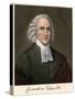 Portrait of Jonathan Edwards (1703-1758), American Theologian, with His ...