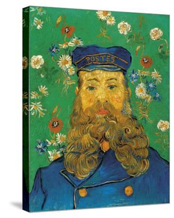 'Portrait of Joseph Roulin, 1889' Stretched Canvas Print - Vincent van ...