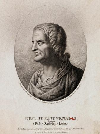 'Portrait of Latin Poet Juvenalis' Giclee Print | AllPosters.com