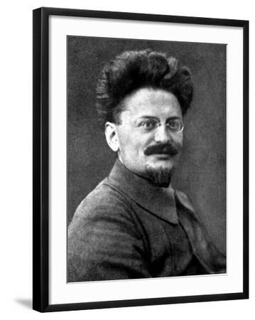 'Portrait of Leon Trotsky, Russian Communist Revolutionary' Premium ...