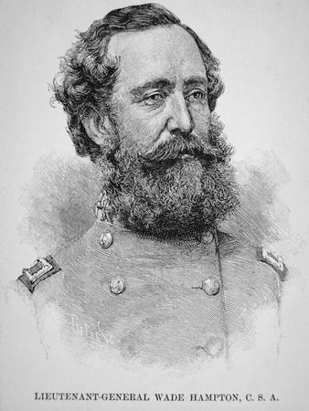 'Portrait of Lieutenant General Wade Hampton' Giclee Print | AllPosters.com