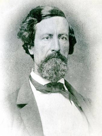 'Portrait of Lt. General John Clifford Pemberton (B/W Photo)' Giclee ...