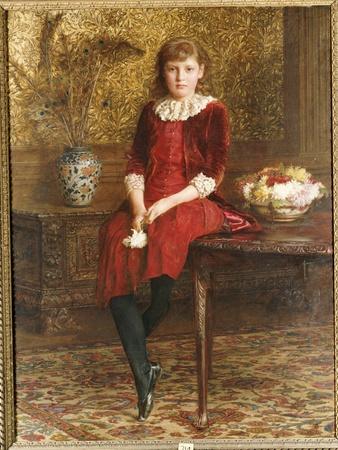 'Portrait of Mabel' Giclee Print - Edward John Gregory | AllPosters.com