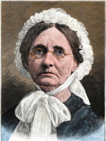 'Portrait of Madame Jesse Root Grant (Nee Hannah Simpson, 1798-1883 ...