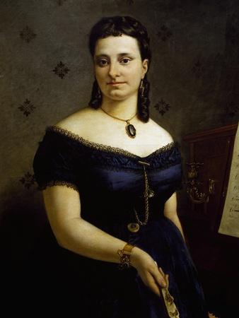 'Portrait of Marietta Alboni' Giclee Print | AllPosters.com