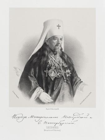 'Portrait of Metropolitan Isidor of Novgorod and Petersburg' Giclee ...