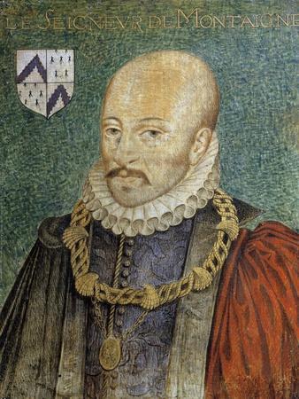 Portrait of Michel De Montaigne Giclee Print | AllPosters.com
