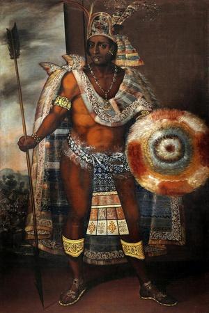 'Portrait of Montezuma II' Giclee Print | AllPosters.com