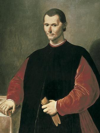 'Portrait of Niccolo Machiavelli' Posters - Santi Di Tito | AllPosters.com