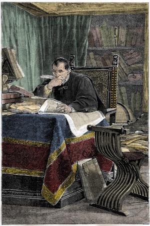 'Portrait of Niccolo Machiavelli' Giclee Print - Stefano Bianchetti ...