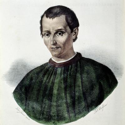 'Portrait of Niccolo Machiavelli' Giclee Print - Dolfino | AllPosters.com