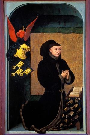 'Portrait of Nicolas Rolin (1376-1461) Chancellor of Burgundy, 15Th ...