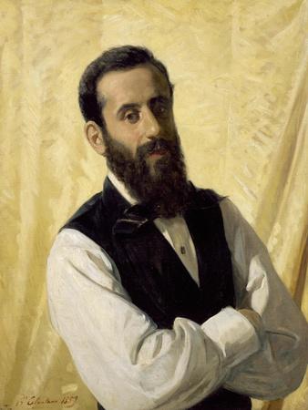 'Portrait of Painter Ruggiero' Giclee Print - Bernardo Celentano ...