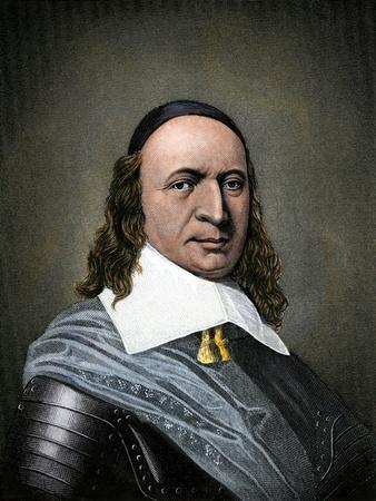 'Portrait of Peter Stuyvesant (1610 or 1612-1672), Dutch Colonial Administrator of New Holland ...