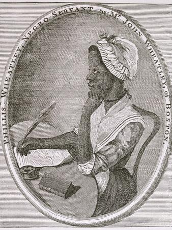 'Portrait of Phillis Wheatley (circa 1753-84)' Giclee Print ...