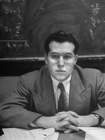 'Portrait of Physicist Julian Schwinger' Photographic Print ...