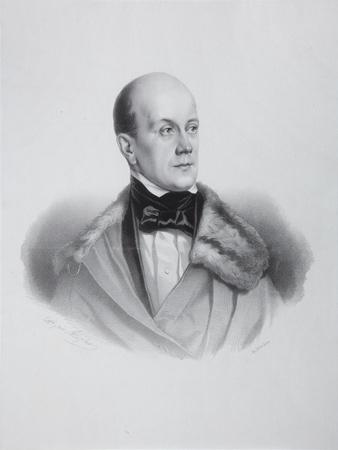Portrait of Pyotr Yakovlevich Chaadayev (1794-1856), 1848 Giclee Print ...