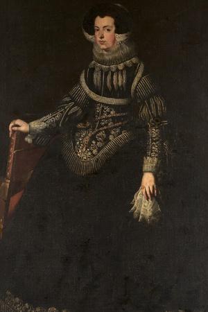 'Portrait of Queen Elisabeth of France (1602-164), Queen Consort of ...