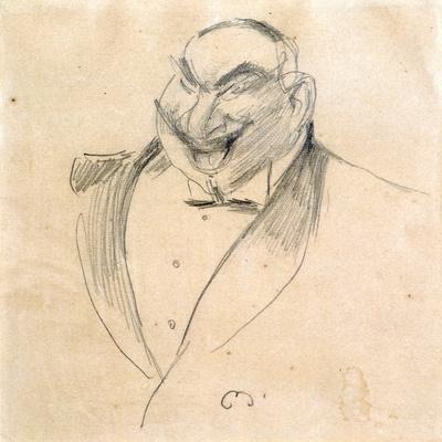 'Portrait of Sir Albert Kaye Rollit, 1909 (Pencil on Paper)' Giclee ...