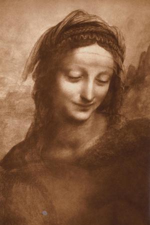 'Portrait of St. Anne by Leonardo da Vinci' Giclee Print - Bettmann ...
