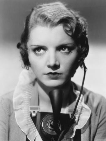 Portrait of Telephone Operator Photo | AllPosters.com