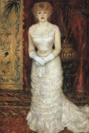 'Portrait of the Actress Jeanne Samary' Prints - Pierre-Auguste Renoir ...