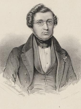 Portrait of the composer Adolphe Adam (1803-1856) Giclee Print ...