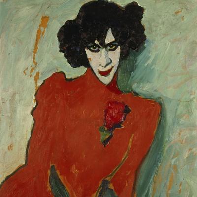 'Portrait of the Dancer Alexander Sacharoff, 1909' Giclee Print ...