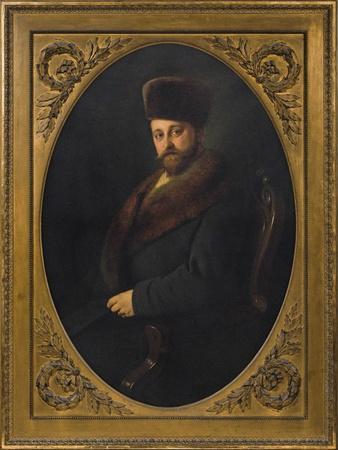 Portrait of the General Pavel Petrovich Ushakov (1819-1873), 1866 ...