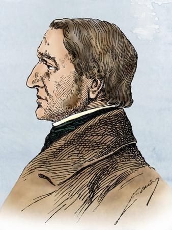 'Portrait of the German Scientist Karl (Carl) Friedrich Gauss (1777 ...