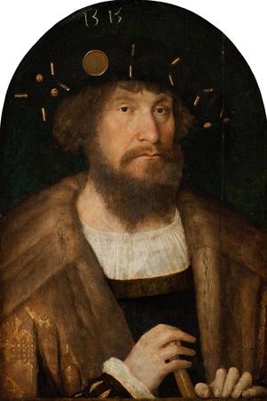 'Portrait of the King Christian II of Denmark (1481-155), 1514 or 1515 ...