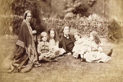 'Portrait of the MacDonald Family with Lewis Carroll, 1863' Giclee ...