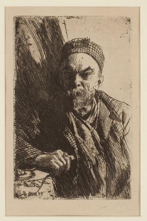 'Portrait of the Poet Paul Verlaine (1844-1896) - Zorn, Anders Leonard ...