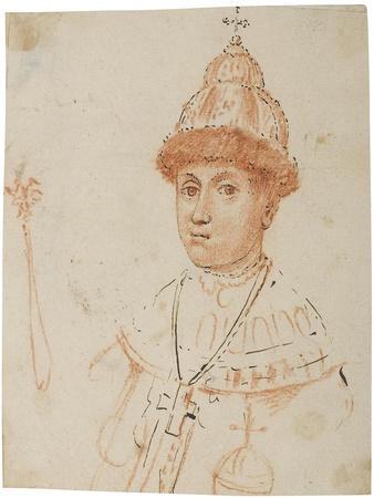 Portrait of the Tsar Feodor (Theodore) III Alexeevich of Russia (1661 ...