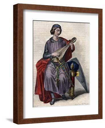 'Portrait of Theobald I, Count of Champagne as Theobald IV from birth and King of Navarre from ...