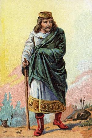 'Portrait of Thierry Iii, King of Austrasia' Giclee Print - Stefano ...